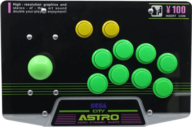 The Sega Astro City Layout for Fight Stick Gaming – ProFightStick